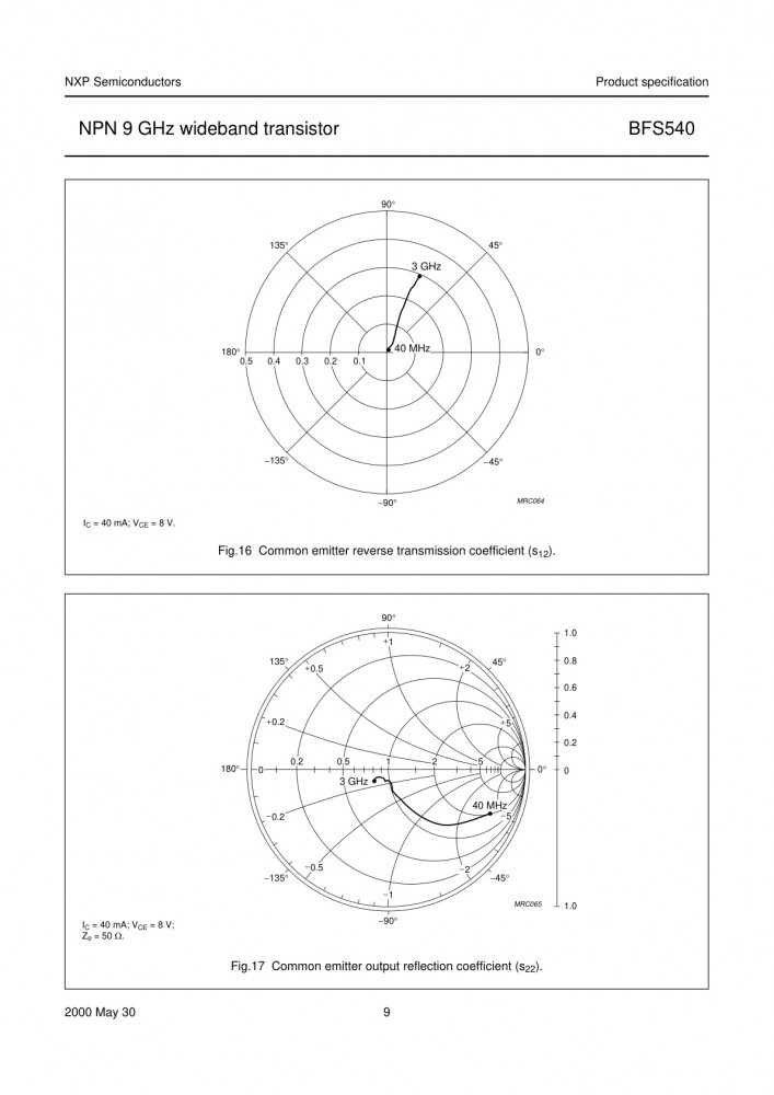 BFS540 datasheet page 9