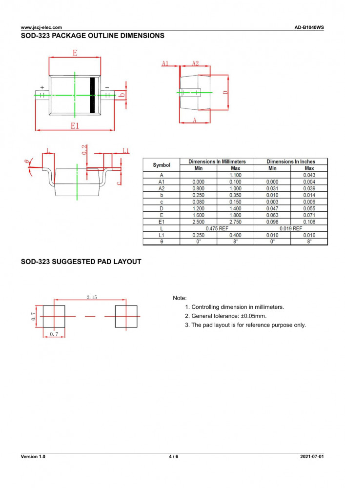 AD-B1040WS datasheet page 4