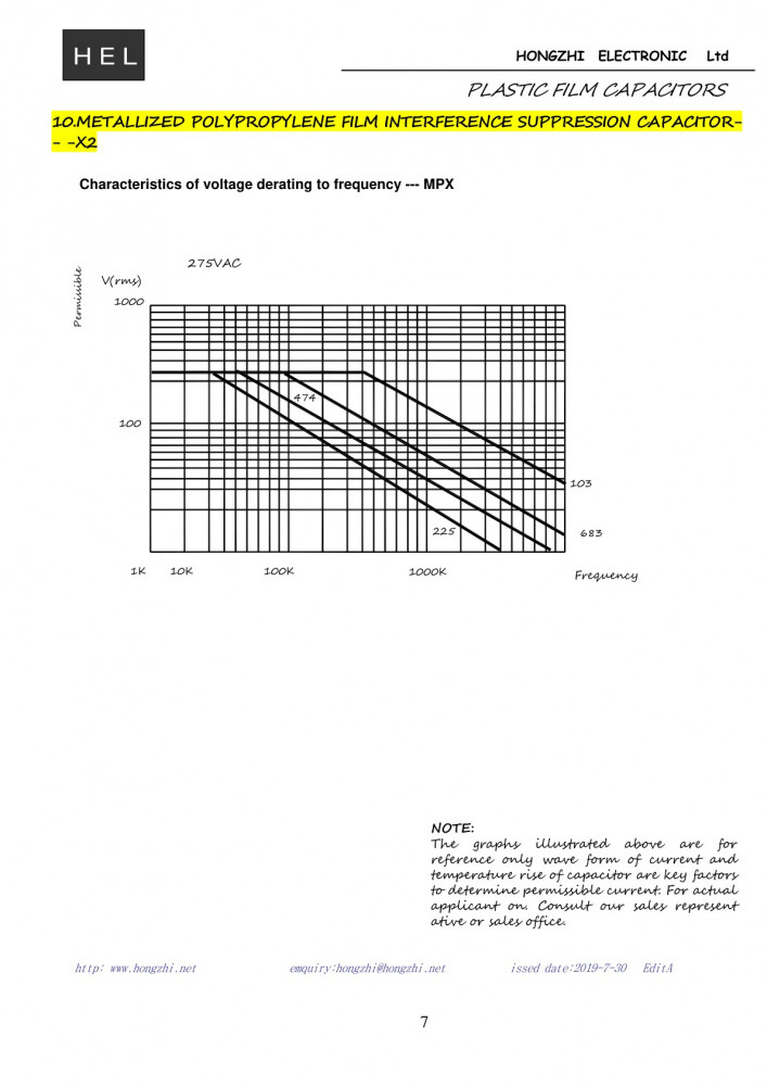 Hongzhi MPX specification page 8
