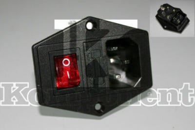 SCHURTER 3-132-195 Power Line Filter Module for sale