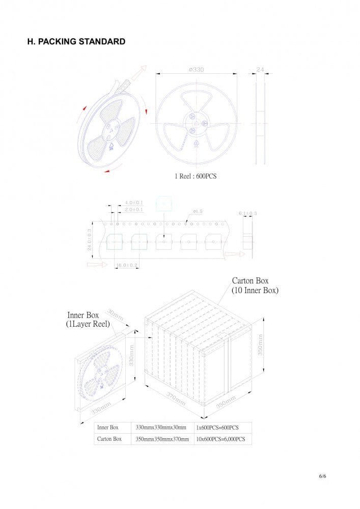 GSD9605YB-3V2800 specification page 6