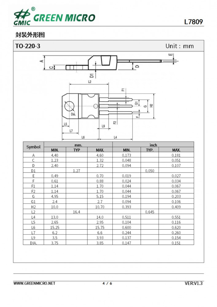 L7809 datasheet page 4