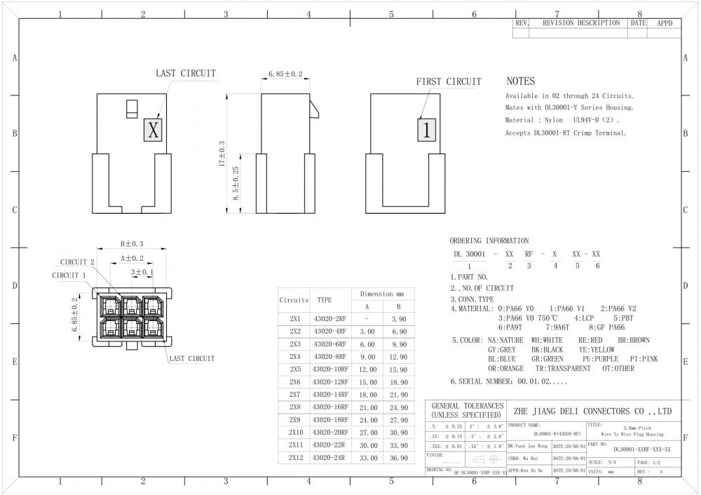 DLL 43031-RT technical drawing page 8