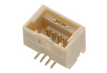 Spot-On Wire-to-Board Header with Nail, 1.50mm Pitch, Single Row, Vertical, 2 Circuits, with Potting Capability, Matte Tin (Sn) Plating, Black