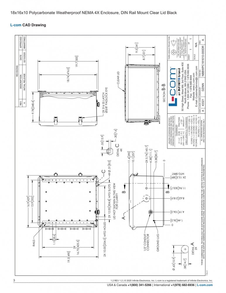 NBBWPC181610-000DR technical document page 3