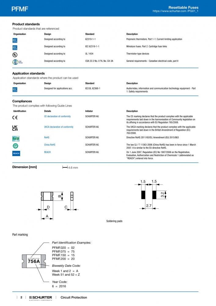 PFMF.110.16.2 datasheet page 2