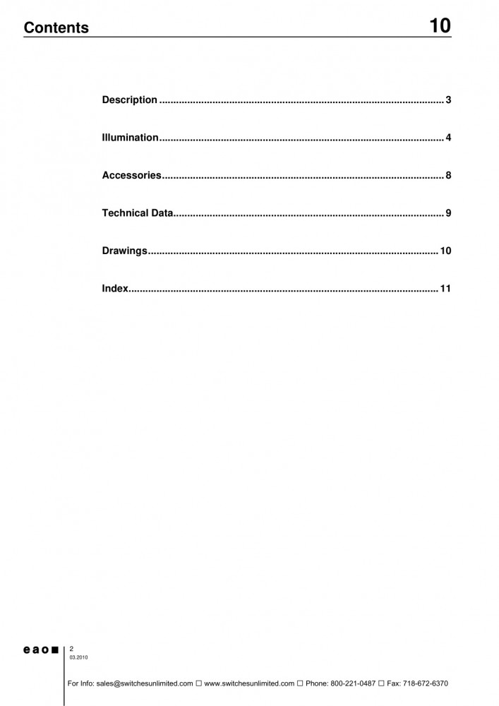 Series 10 LED catalogue page 2