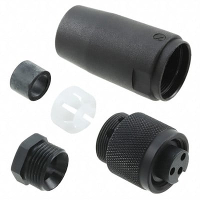 Alpha Wire 221LR11 NC032 Circular Connector Assembly
