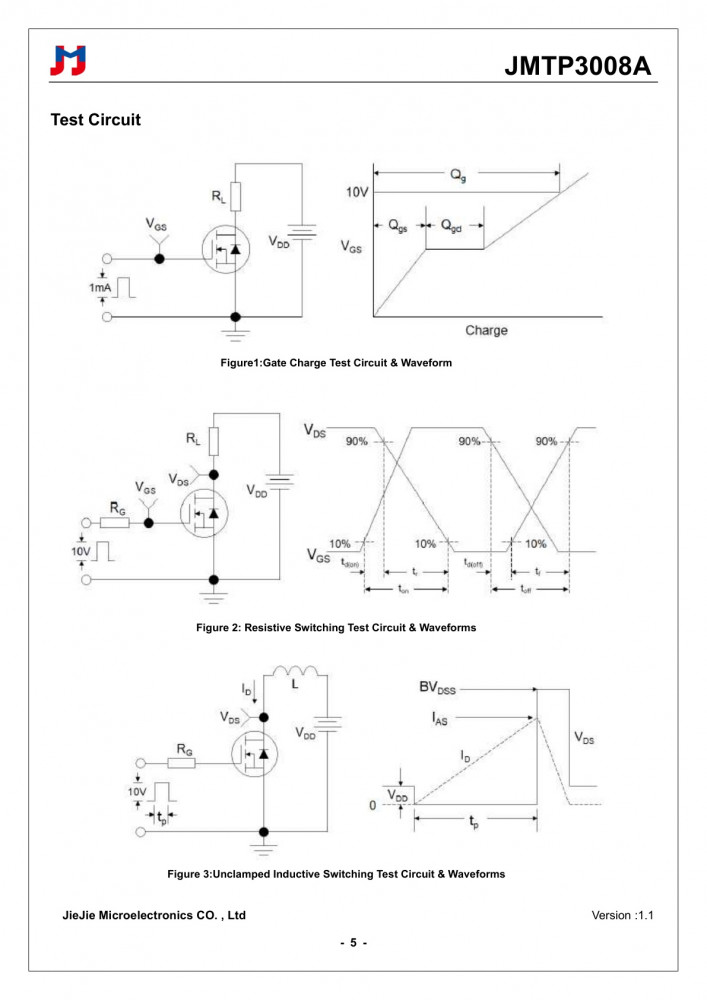 JMTP3008A datasheet page 5
