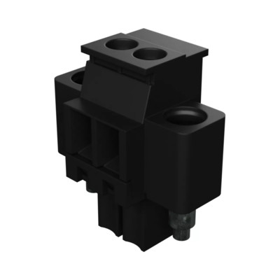 3.50mm Pitch Eurostyle Vertical Plug, with Retention Screws, Rear Wire Entry, 2 Circuits for sale