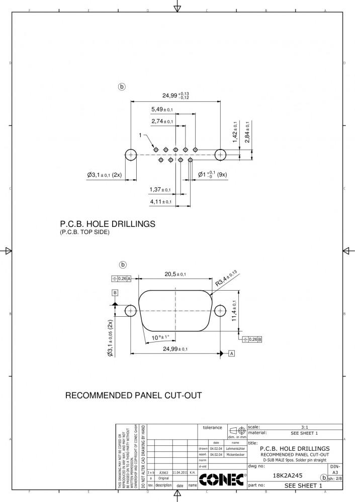 CONEC drawing sheet 2