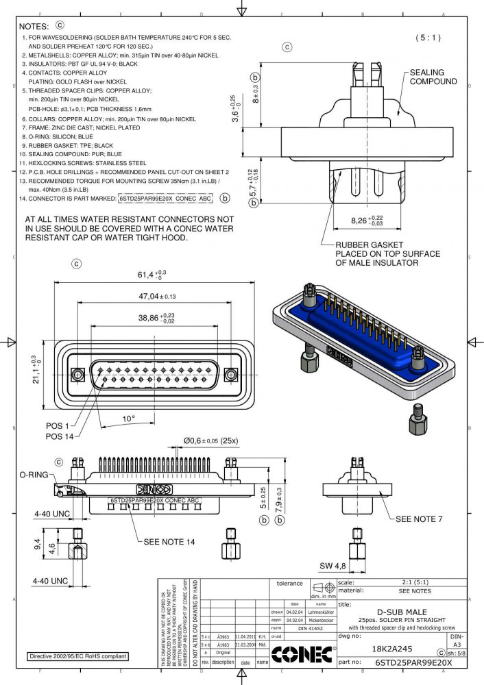 CONEC drawing sheet 5