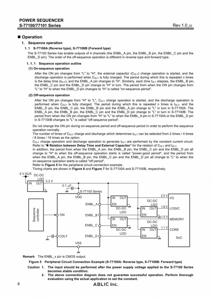 ABLIC S-77100 series datasheet page 8