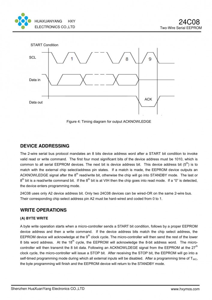 24C08-HXY datasheet page 6