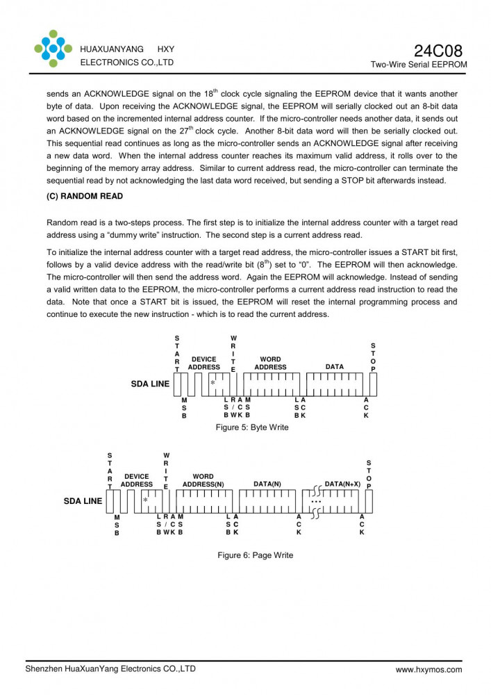 24C08-HXY datasheet page 8