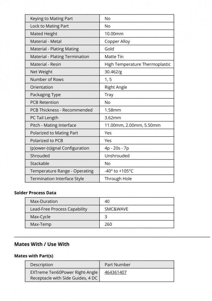 MOLEX 464371407 document image 3