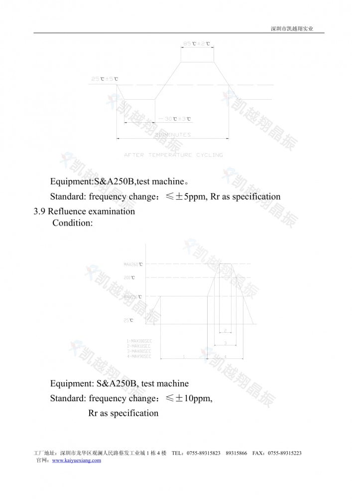 KYX K5A240002030 datasheet page 4