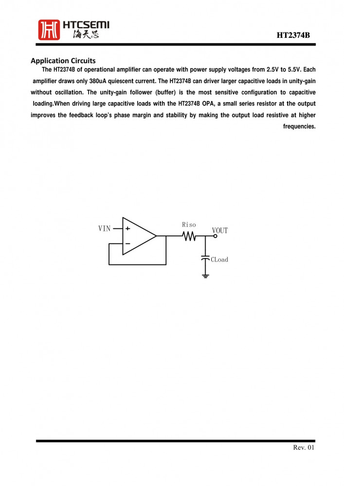 HT2374BRZ datasheet page 6