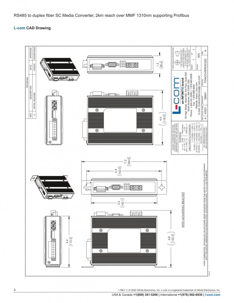 FOACCVSPESC020 technical document page 3