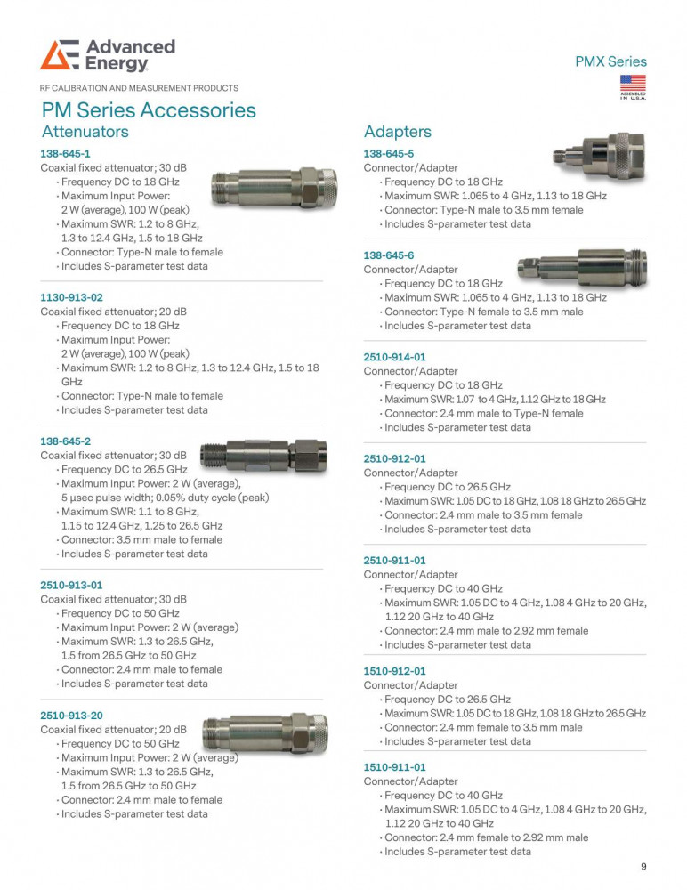 PM Series documentation page 9