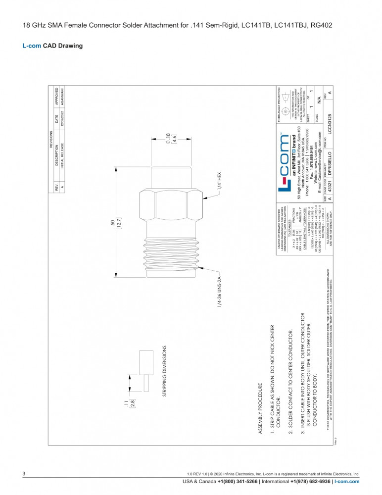 LCCN3128 technical document page 3