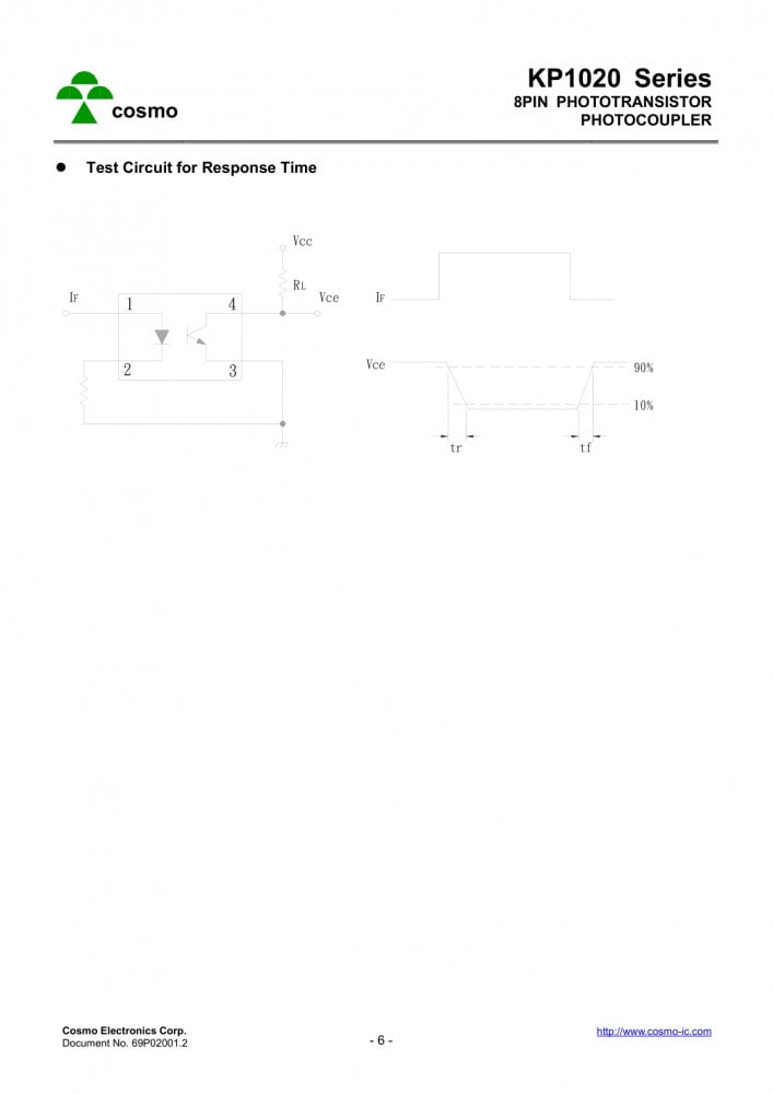 Cosmo KP10200E datasheet page 6