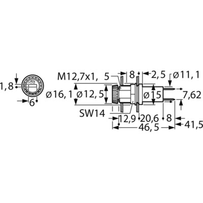 SCHURTER 3101.0336 Fuseholder – Premium PCB Mount Fuse Block for Reliable Circuit Protection