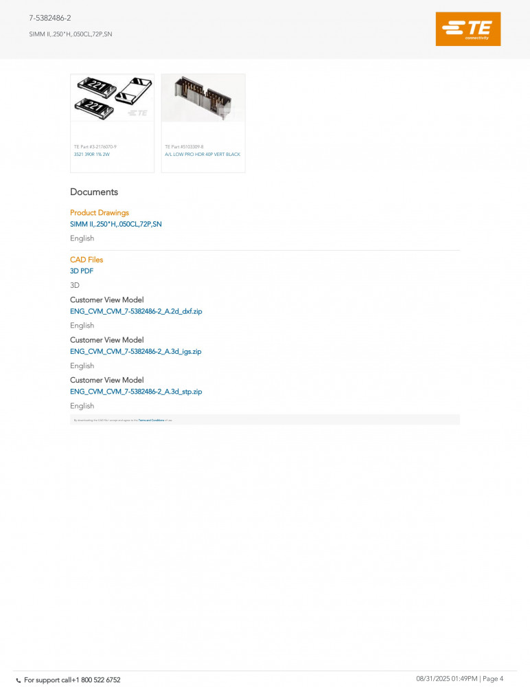 7-5382486-2 product drawing preview, page 4