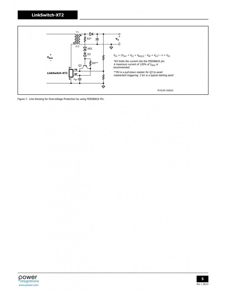 LNK3604D-TL datasheet page 5