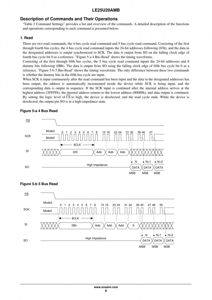 LE25U20AMB datasheet page 7