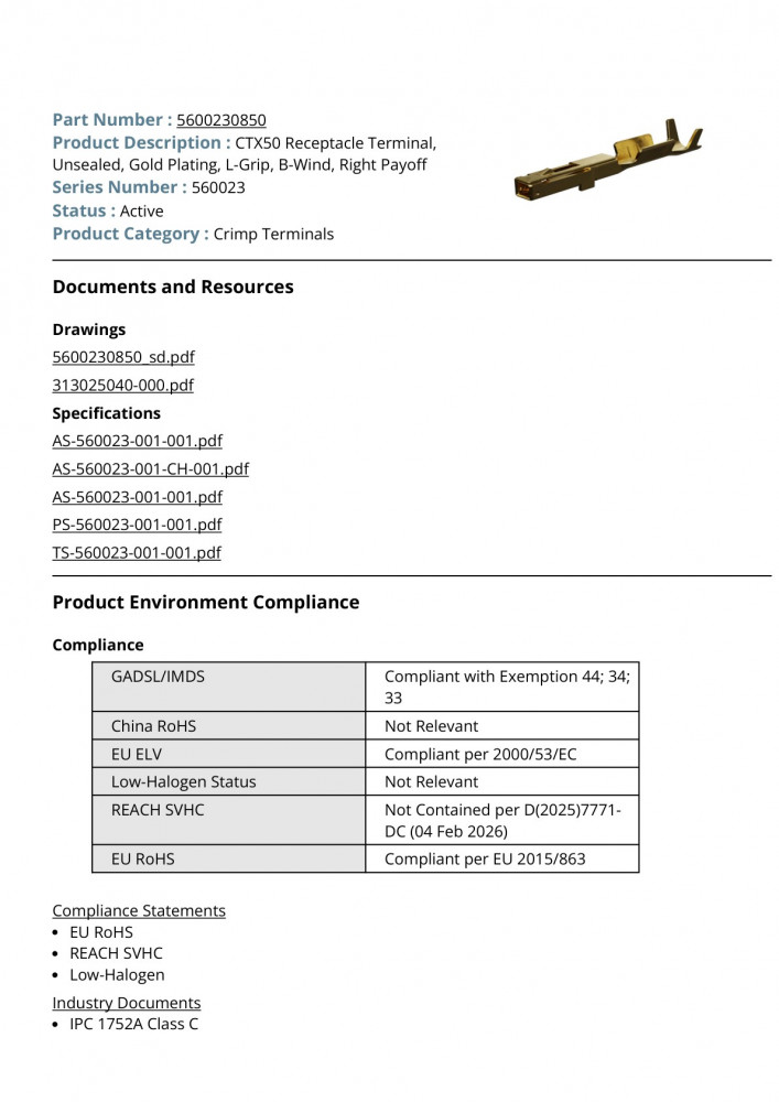 5600230850 technical document image, page 1