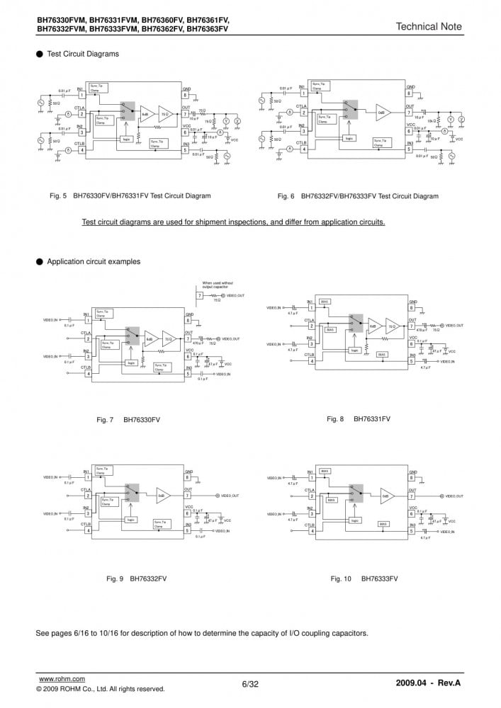 BH76333FVM datasheet page 6