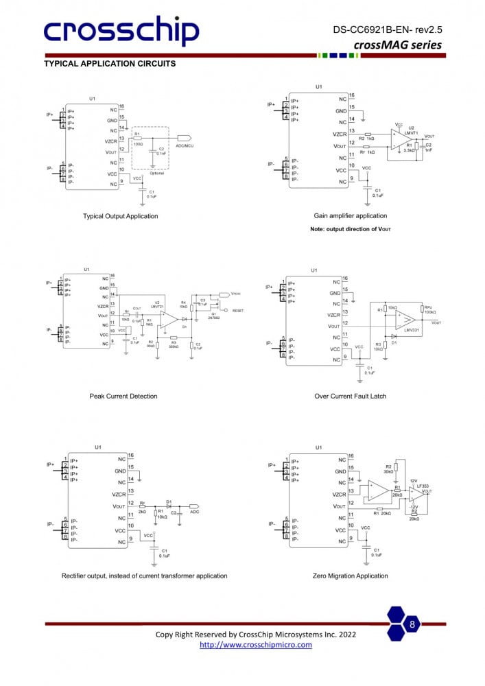 CC6921B datasheet page 8