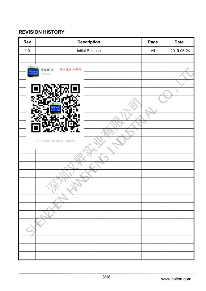 HS280S030RX datasheet page 3