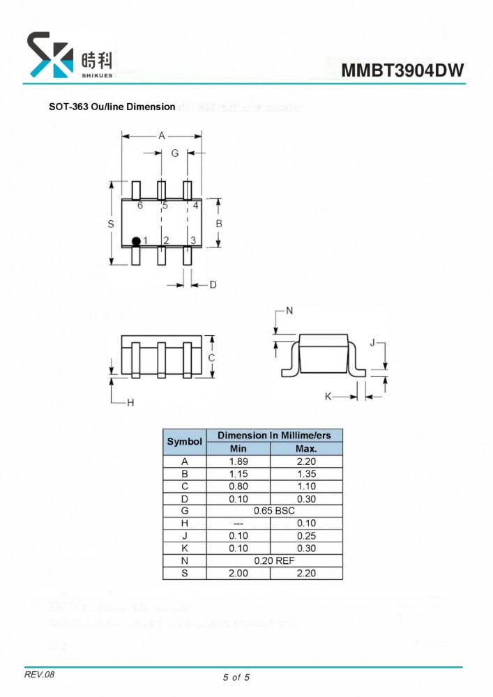MMBT3946DW datasheet page 5