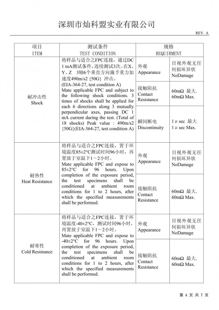 F-FPC0M24P-A320 technical document page 6