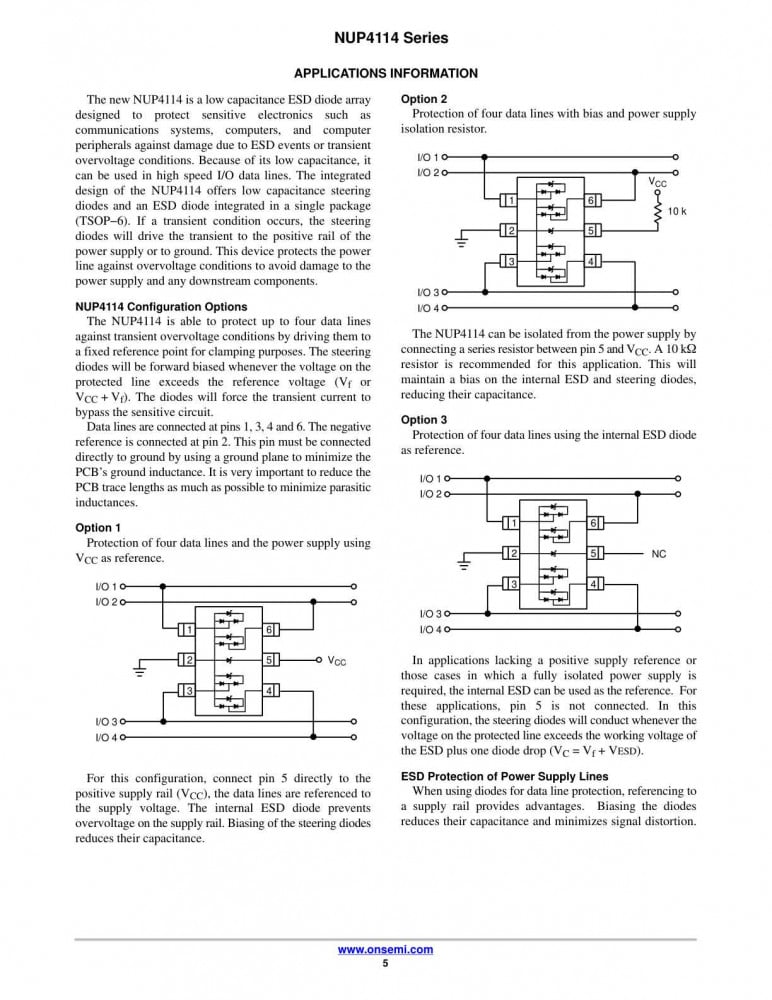 NUP4114HMR6T1G datasheet page 5