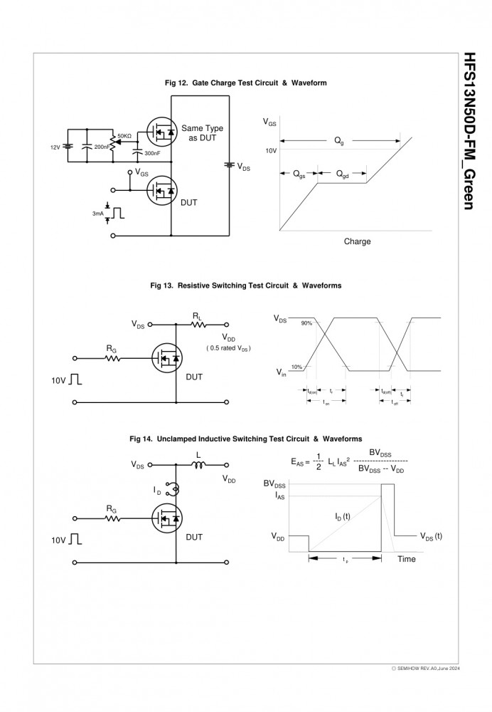HFS13N50D datasheet page 5