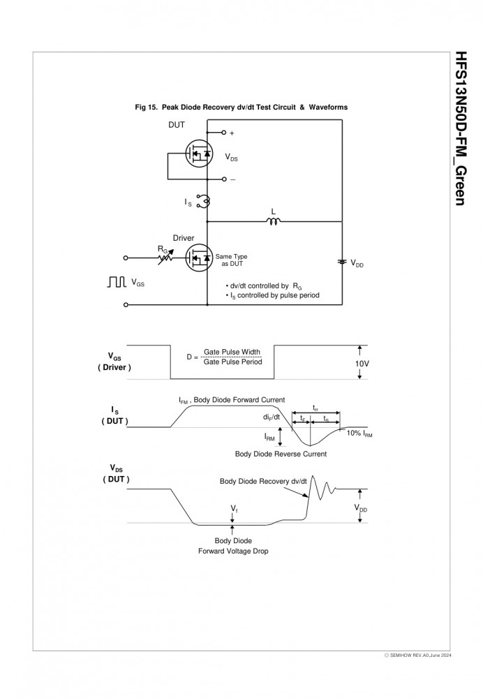 HFS13N50D datasheet page 6