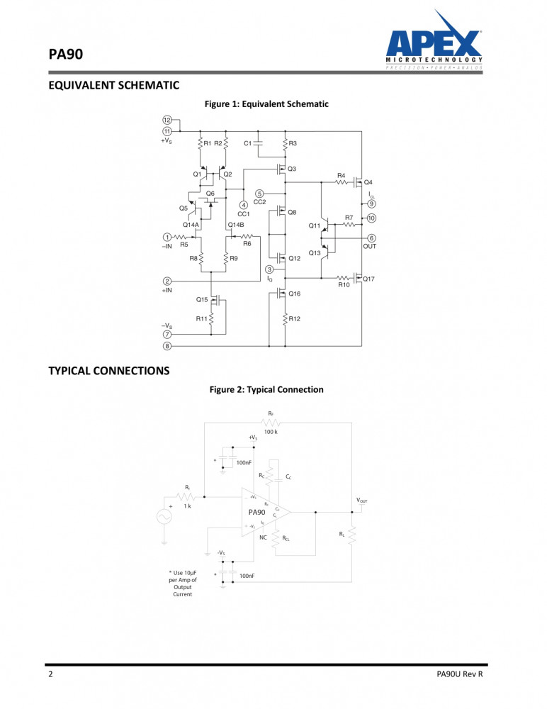 PA90 datasheet page 2