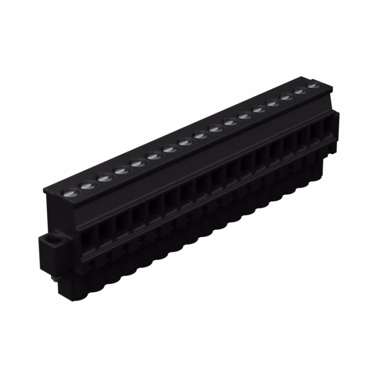 5.00mm Pitch Eurostyle Vertical Plug, with Retention Screws, Rear Wire Entry, 17 Circuits for sale