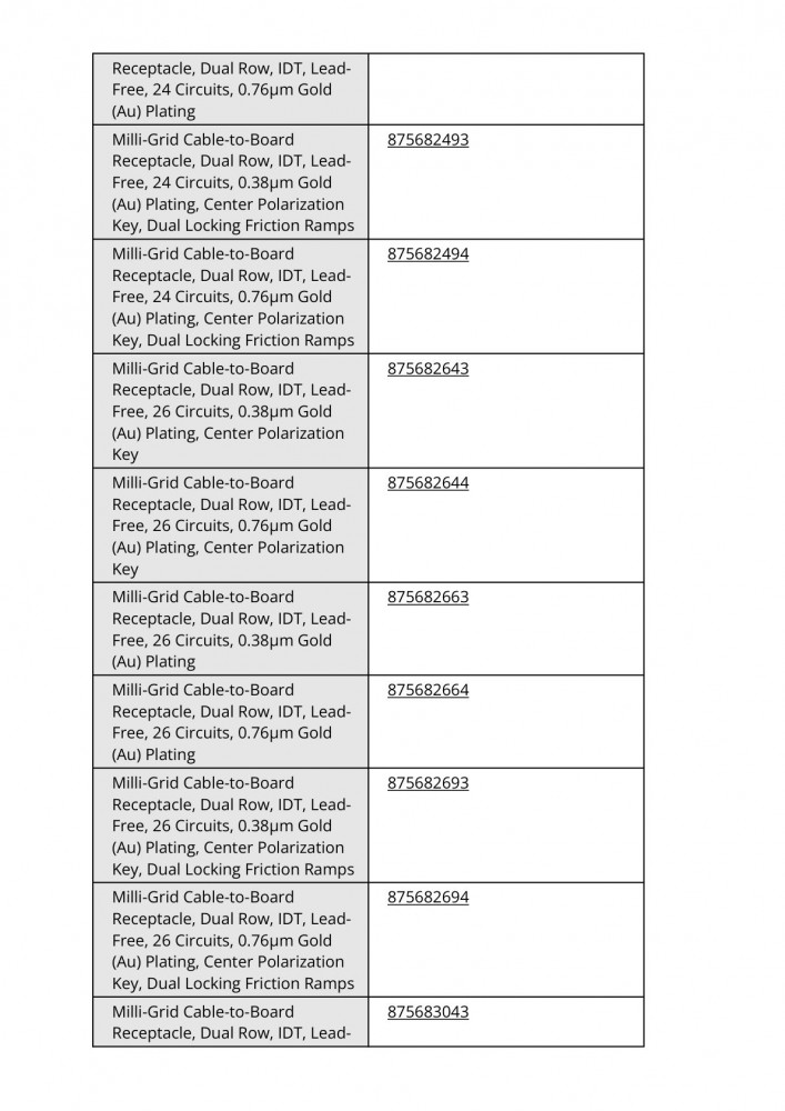 Tooling specification preview, page 7