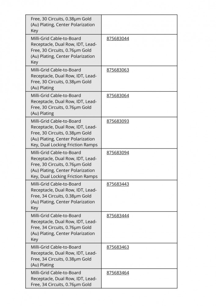 Tooling specification preview, page 8
