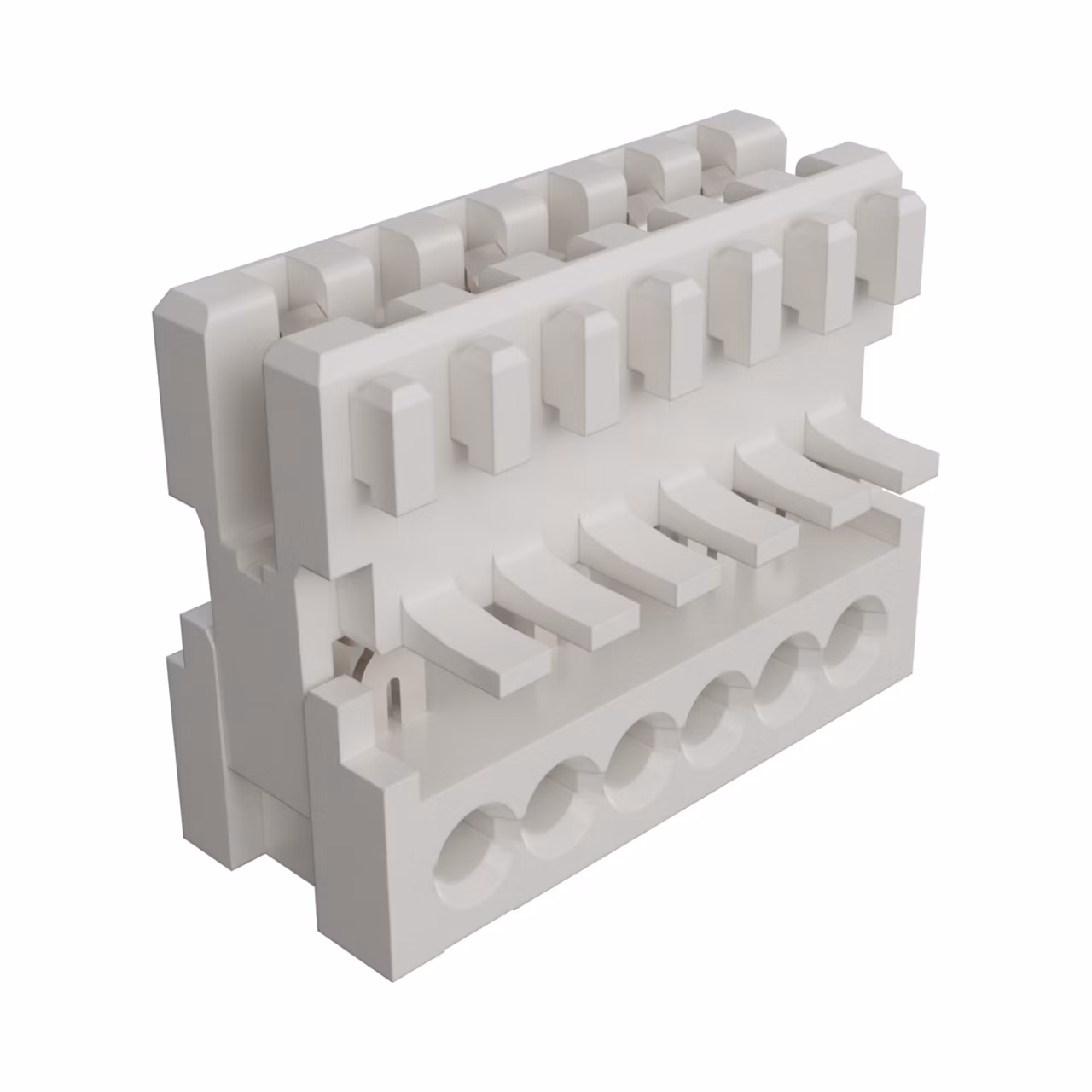 Appli-Mate RAST 2.5 IDT Housing, 2.50mm Pitch, Direct/Indirect, Female, 5 Circuits, Position Key B Removed, Voided Circuit 2