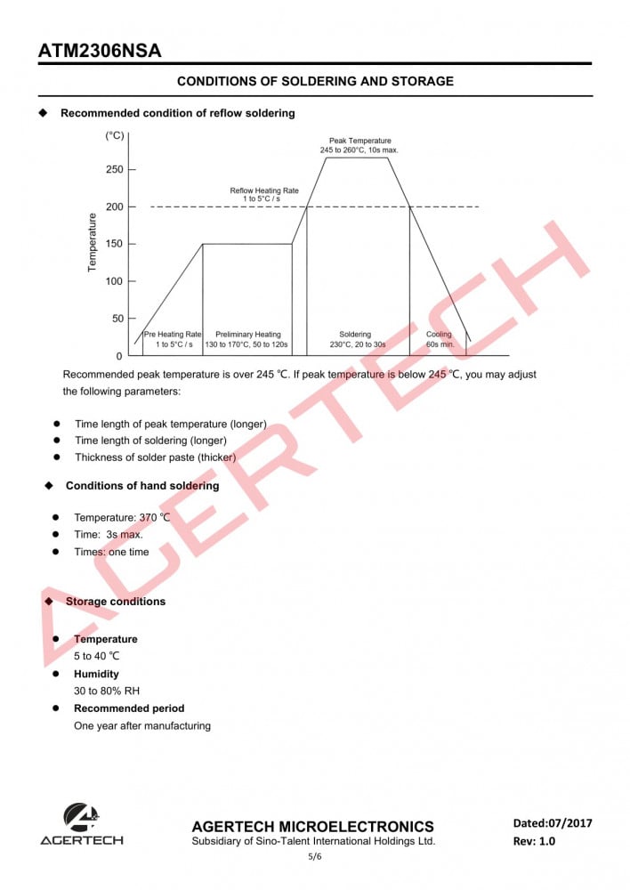 ATM2306NSA datasheet page 5