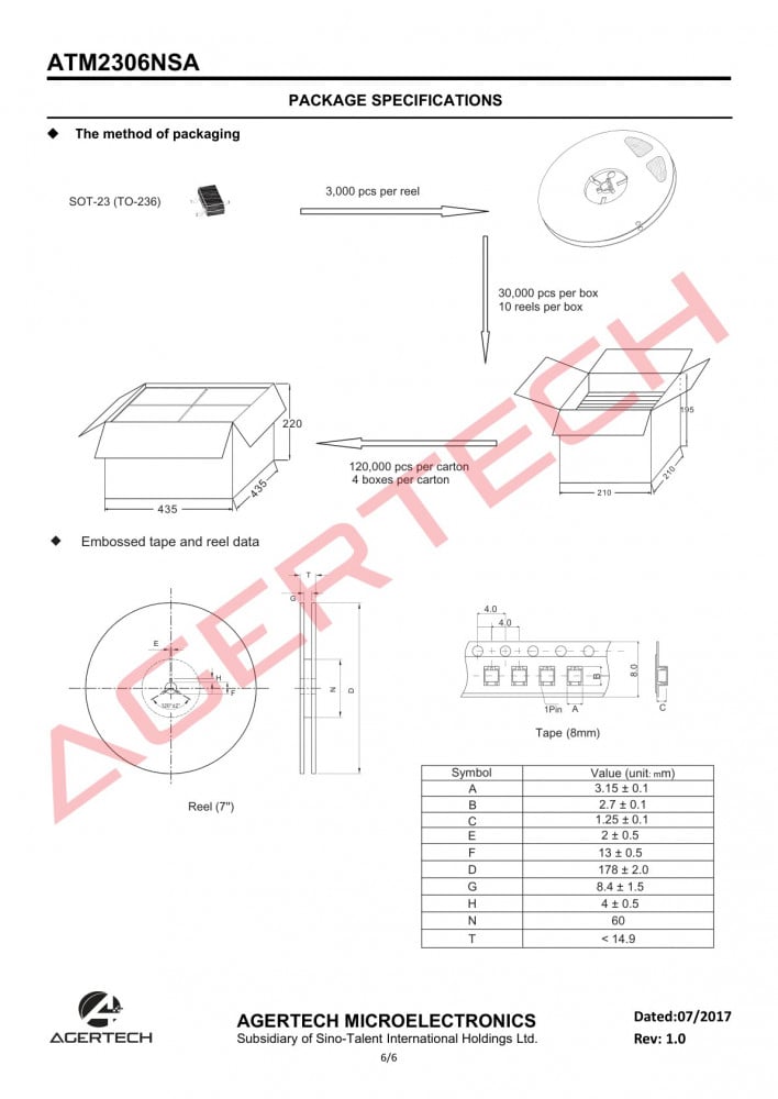 ATM2306NSA datasheet page 6