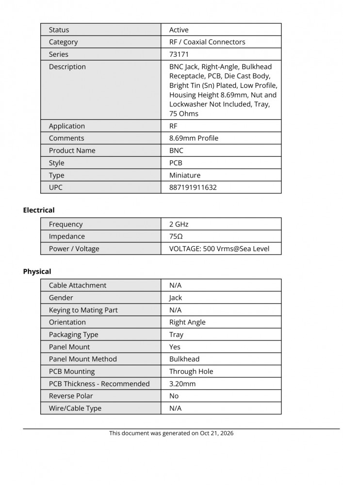 MOLEX 731710705 product document image 2