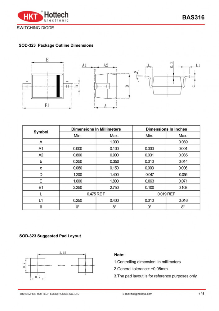 BAS316 datasheet page 4