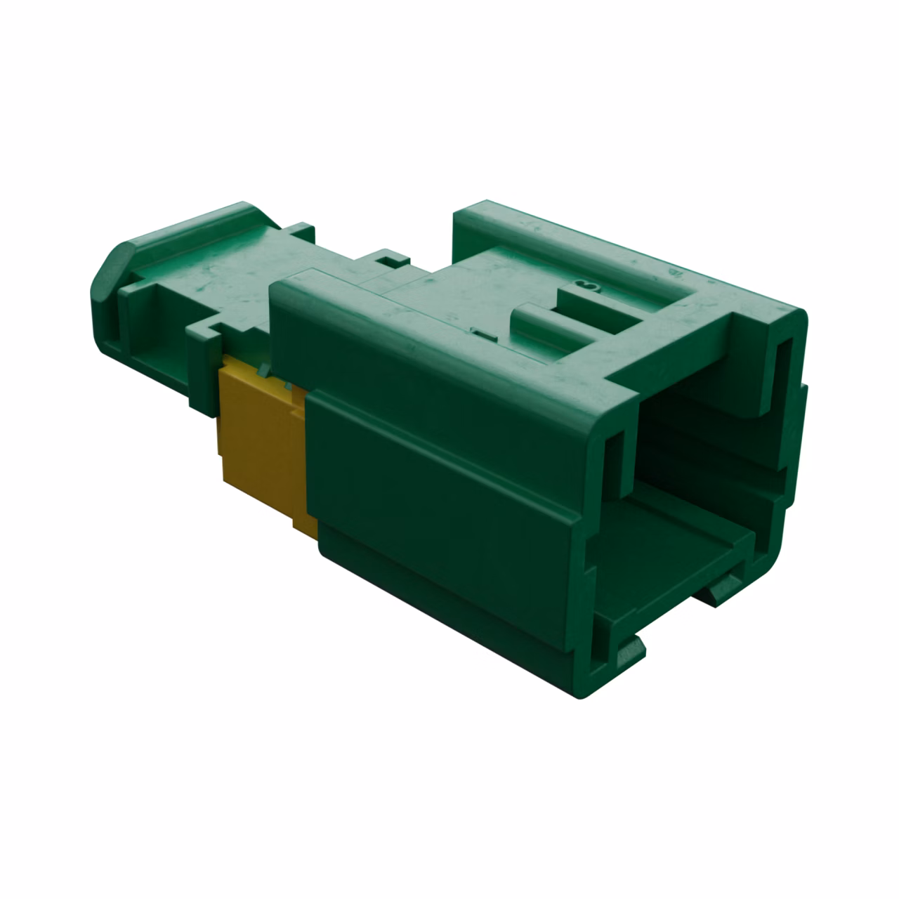 NSCC 3.33mm Pitch Male Pin Connector, Non-Sealed, 3 Circuits, Green for sale