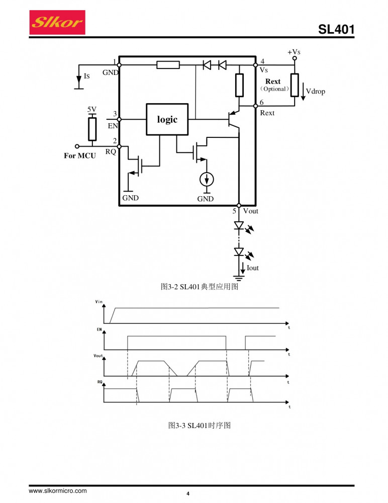 SL401 datasheet page 4